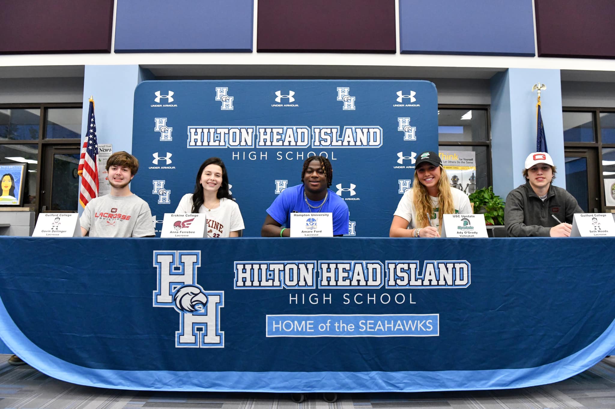 Five Seahawks celebrate college signings - LowcoSports